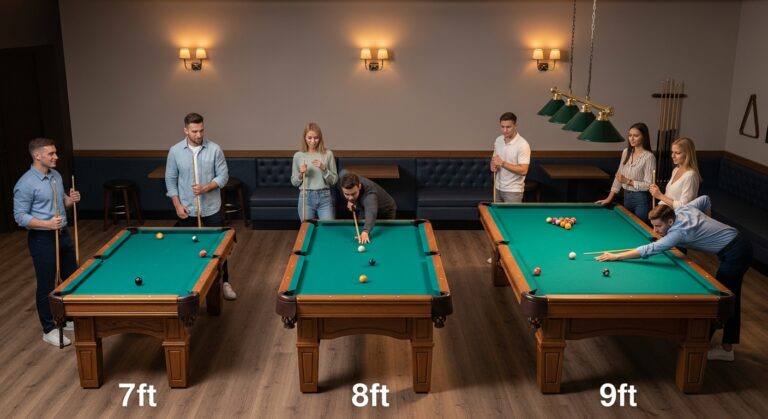 What Is the Standard Pool Table Size? - Play Zone 360
